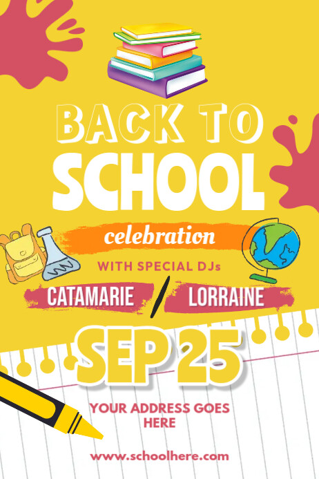 School Celebration Template | PosterMyWall