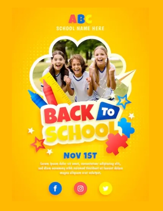 School design Template | PosterMyWall