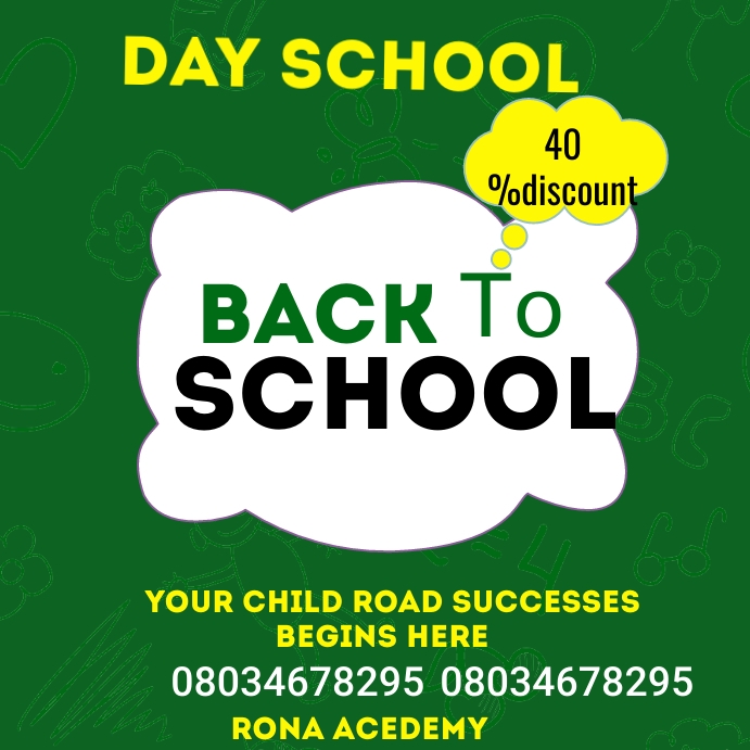 Copy of SCHOOL | PosterMyWall