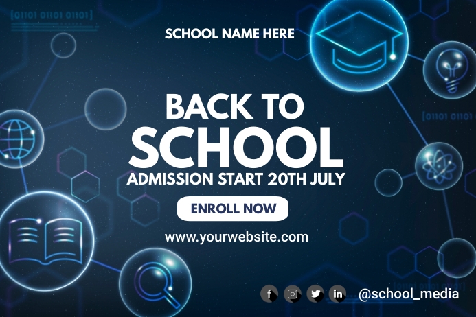 Copy of School | PosterMyWall