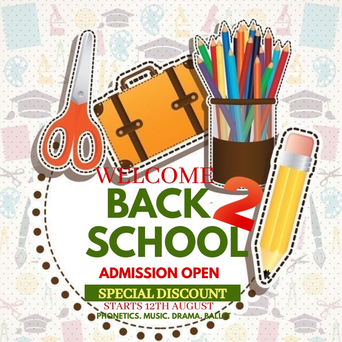 school Template | PosterMyWall