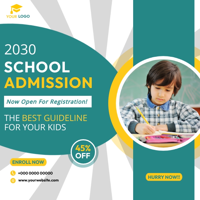 School Template | PosterMyWall