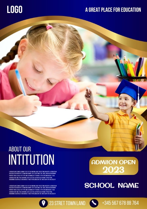 Copy of School | PosterMyWall