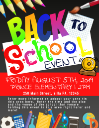 School Event Flyer TEmplate | PosterMyWall