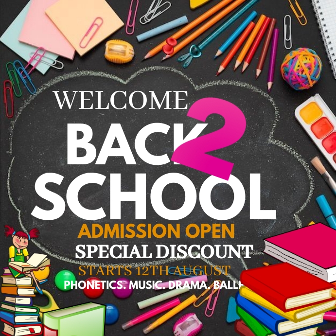 school Template | PosterMyWall