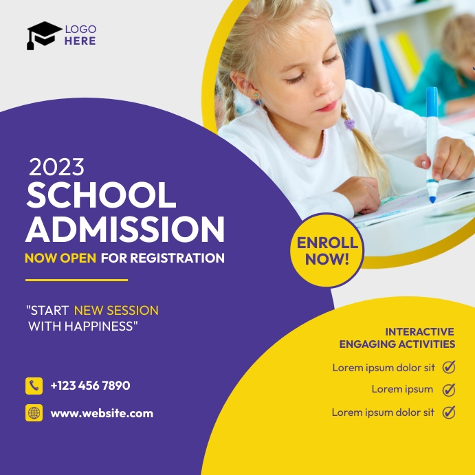 School Template | PosterMyWall