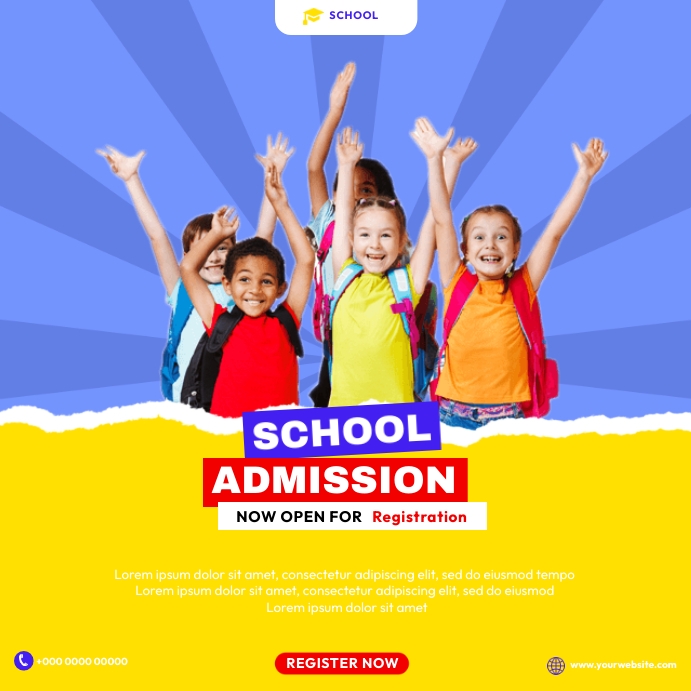 School Template | PosterMyWall