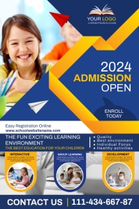 School college chalkboard poster Template | PosterMyWall