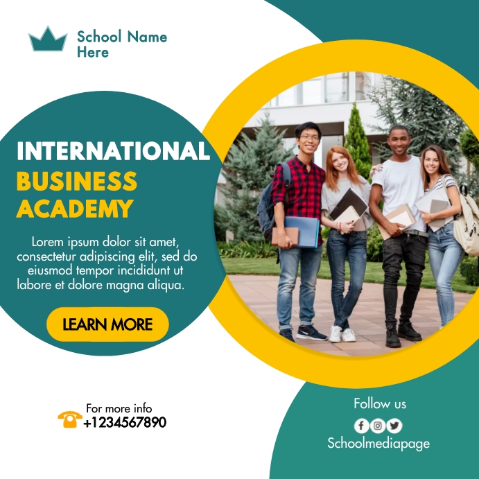 Copy of School | PosterMyWall