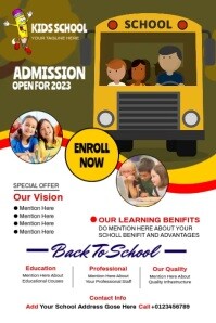 School Poster Projekt Presentation Template | PosterMyWall