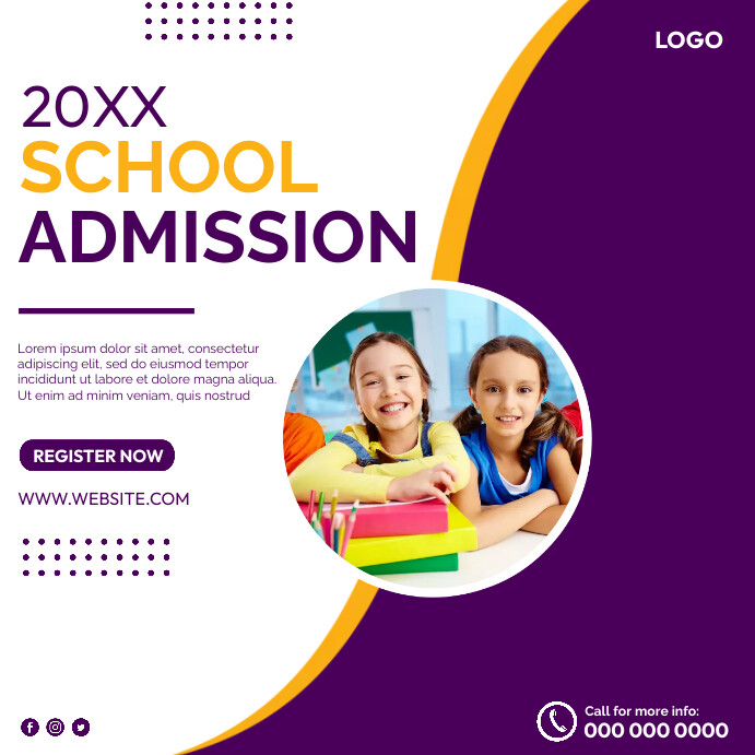 School Template | PosterMyWall