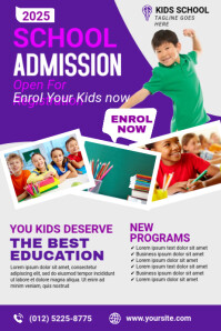 School Education Poster Template | PosterMyWall