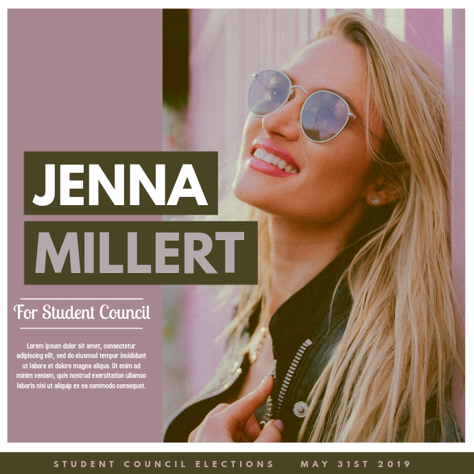 School Election Template | PosterMyWall