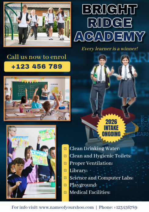 Plantilla de School Enrolment Ad | PosterMyWall