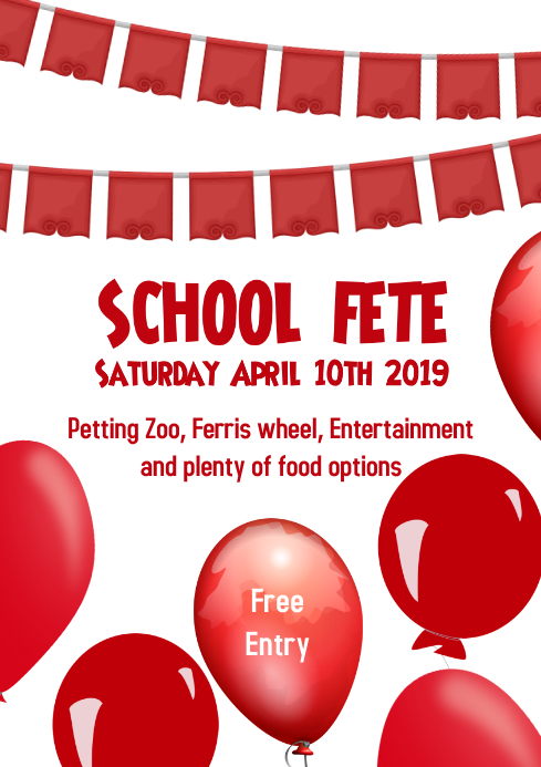 Copy of School Fair Fete | PosterMyWall