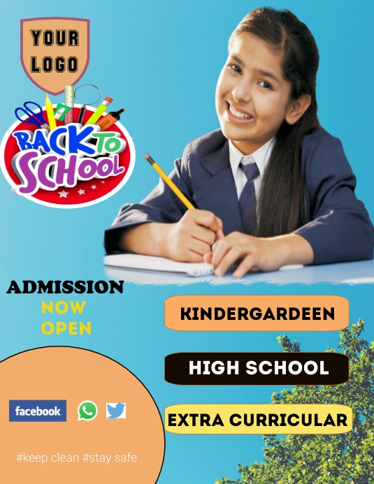 Copy of school flyer (3) | PosterMyWall