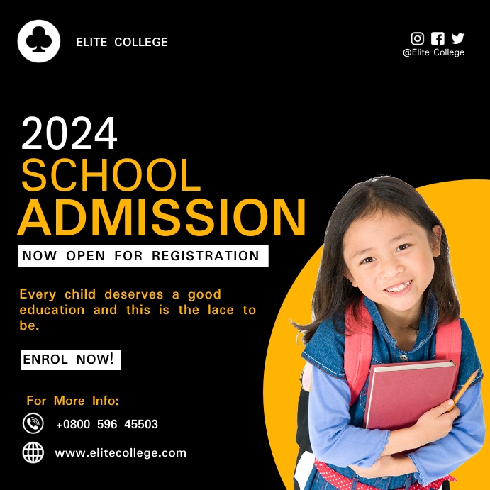 School flyer Template | PosterMyWall