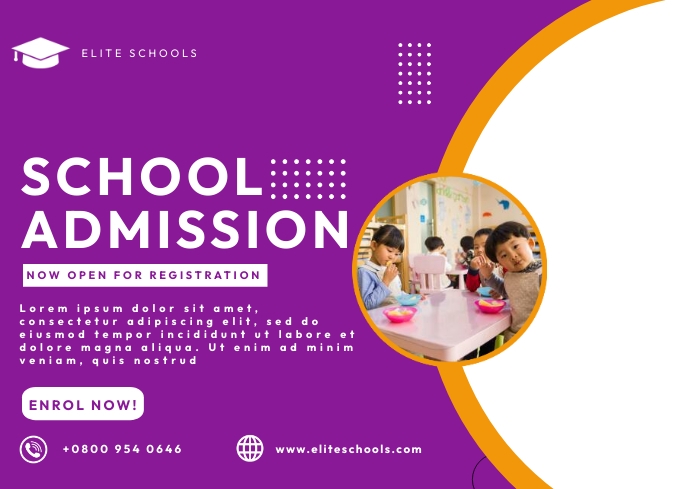 School flyer Template | PosterMyWall