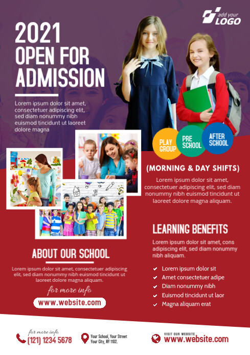 School Flyer Template | PosterMyWall