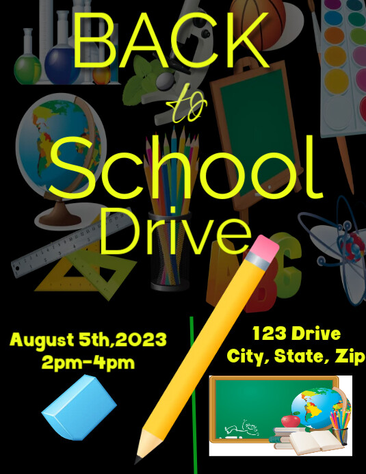 School Flyer Template | PosterMyWall
