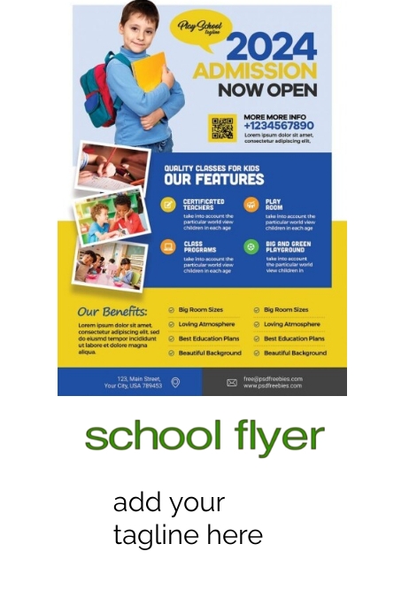 school flyer Template | PosterMyWall