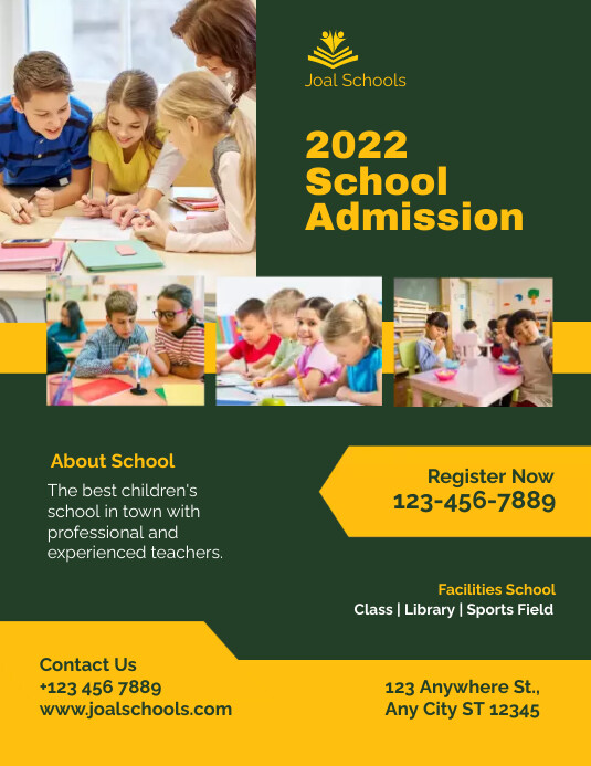 School flyer Template | PosterMyWall