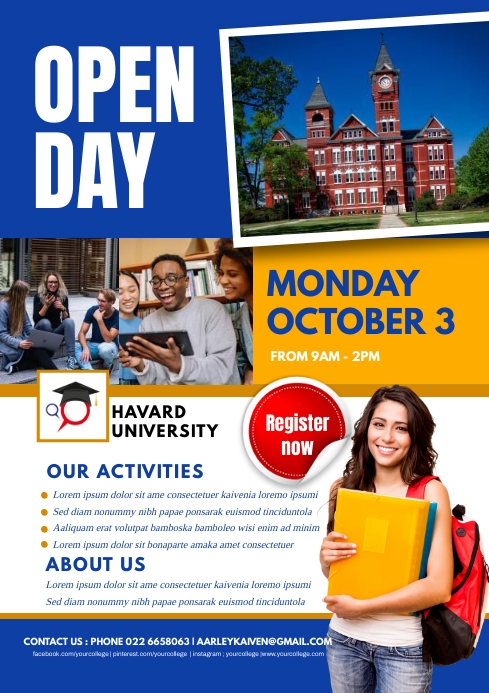 SCHOOL FLYER Template | PosterMyWall