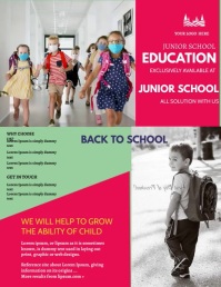 SCHOOL FLYER TEMPLATE | PosterMyWall