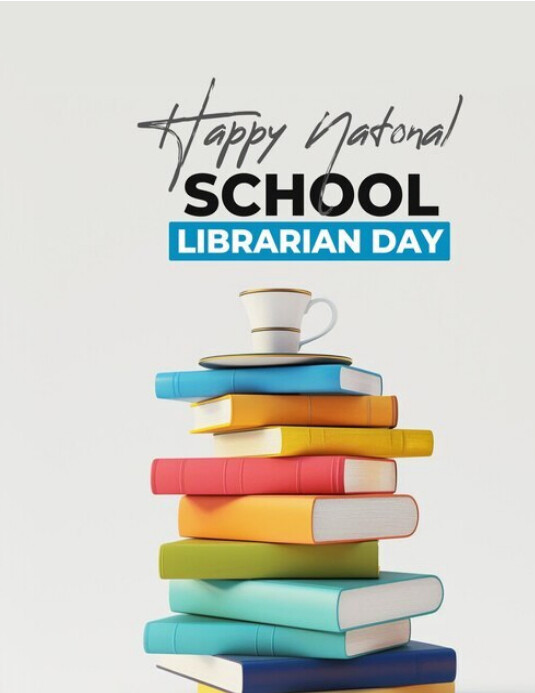 SCHOOL LIBRARIAN DAY Template | PosterMyWall