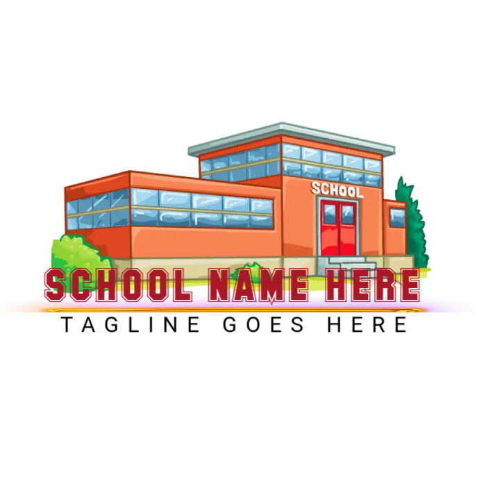 SCHOOL LOGO, Template | PosterMyWall