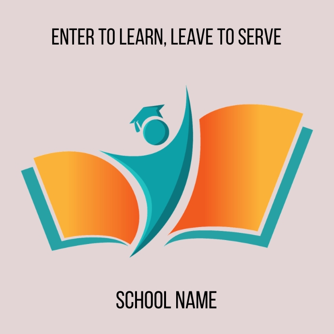 School logo, educational Template | PosterMyWall