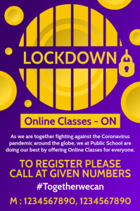 Online class Template | PosterMyWall