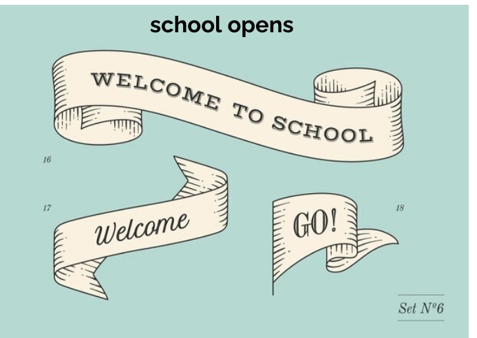 School opens poster template | PosterMyWall