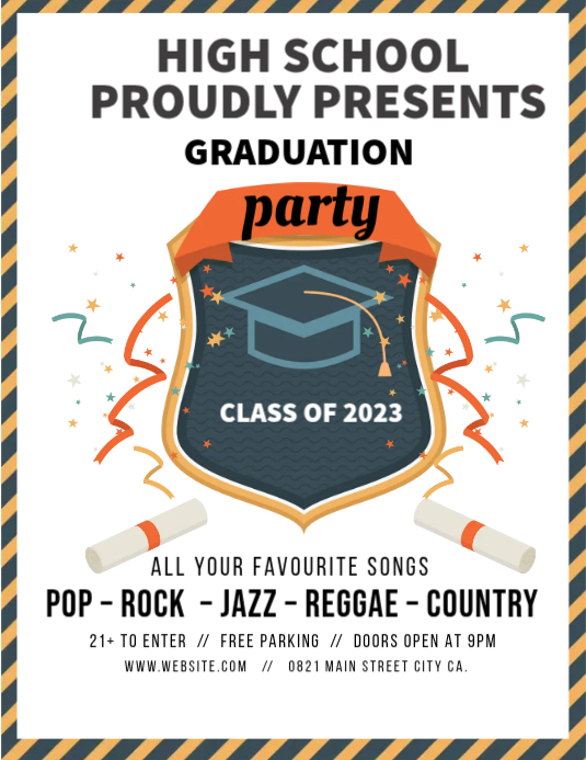 School Party Template | PosterMyWall