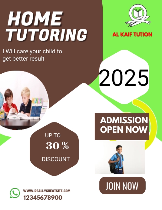 School admission poster template | PosterMyWall