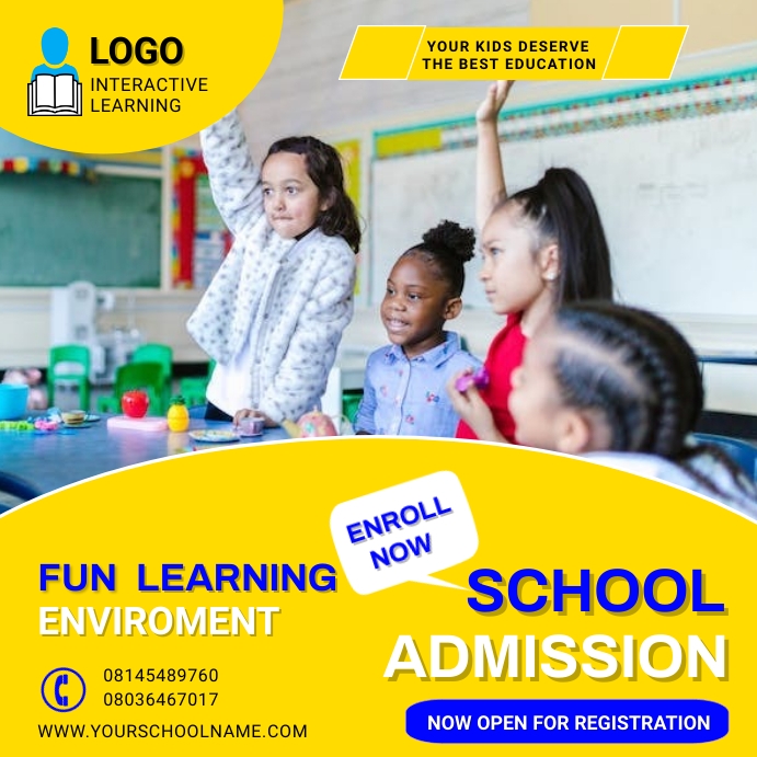 SCHOOL POSTER (36) Template | PosterMyWall