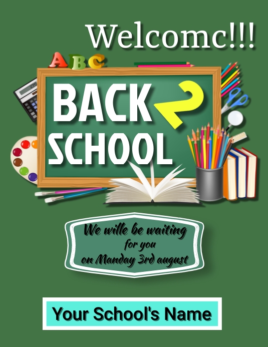 Copy of school poster | PosterMyWall
