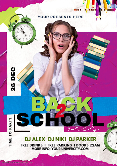 SCHOOL POSTER Template | PosterMyWall