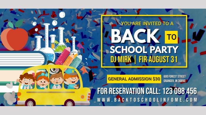 school poster Template | PosterMyWall