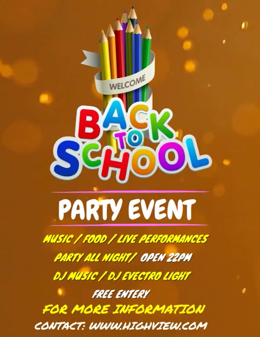 school poster Template | PosterMyWall