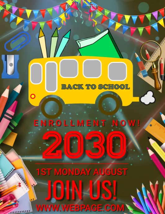 school poster Template | PosterMyWall