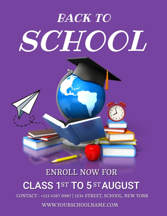 school poster Template | PosterMyWall