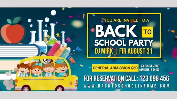 school poster Template | PosterMyWall