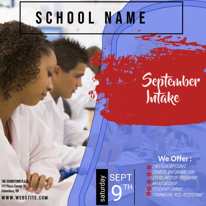 school poster Template | PosterMyWall