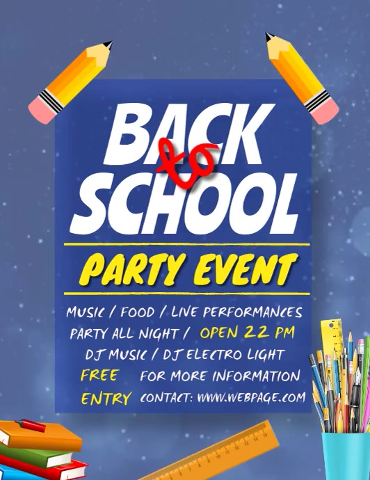 school poster Template | PosterMyWall