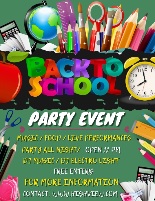 school poster Template | PosterMyWall