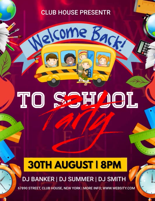 school poster Template | PosterMyWall