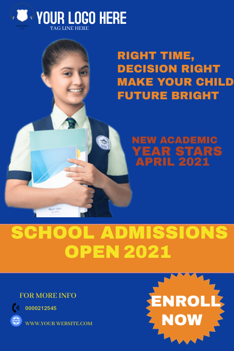 School poster for social media Template | PosterMyWall