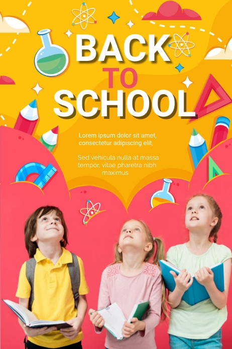 SCHOOL POSTER POSTER TEMPLATE | PosterMyWall