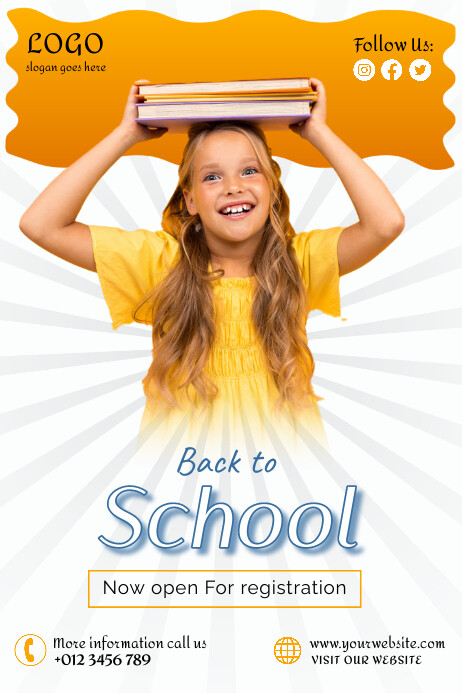 school poster template | PosterMyWall